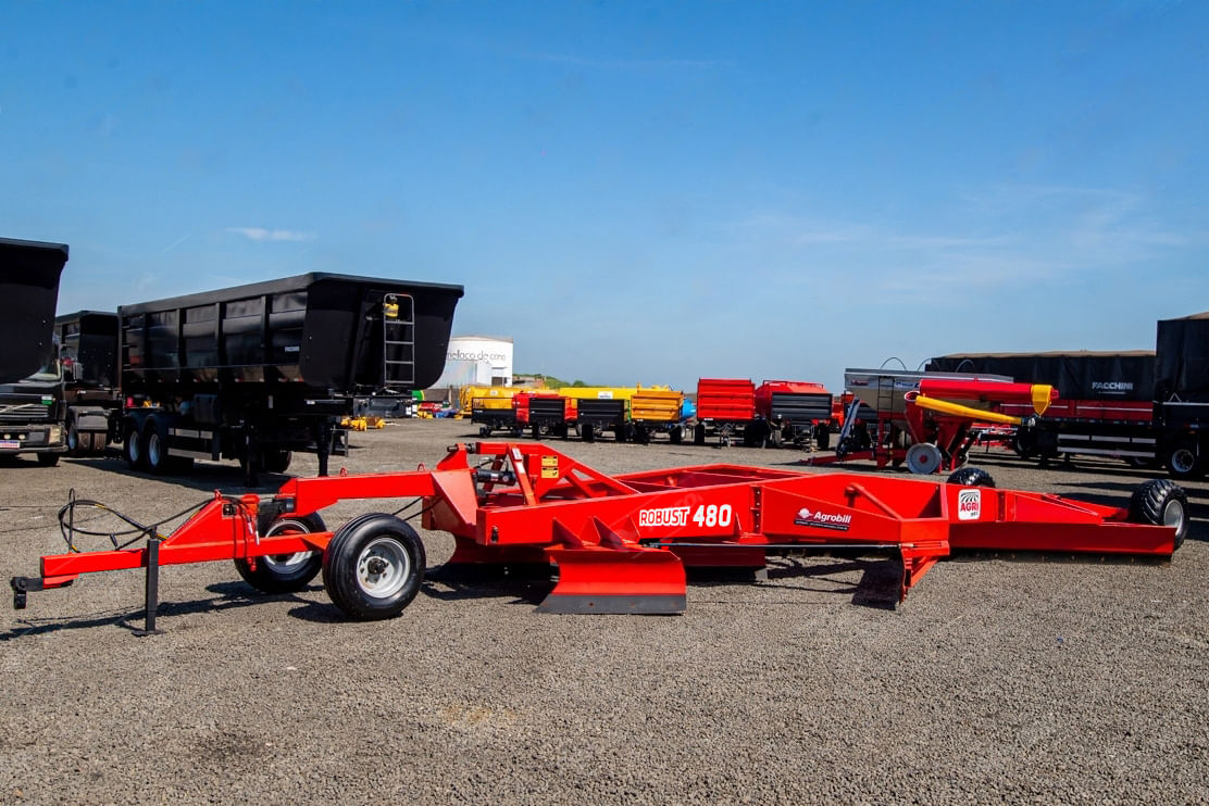 Plaina Niveladora Agrícola Multilaminas Robust 480 Agrimec