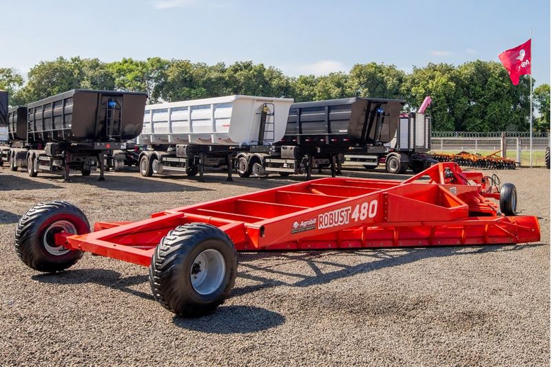 Plaina Niveladora Agrícola Multilaminas Robust 480 Agrimec